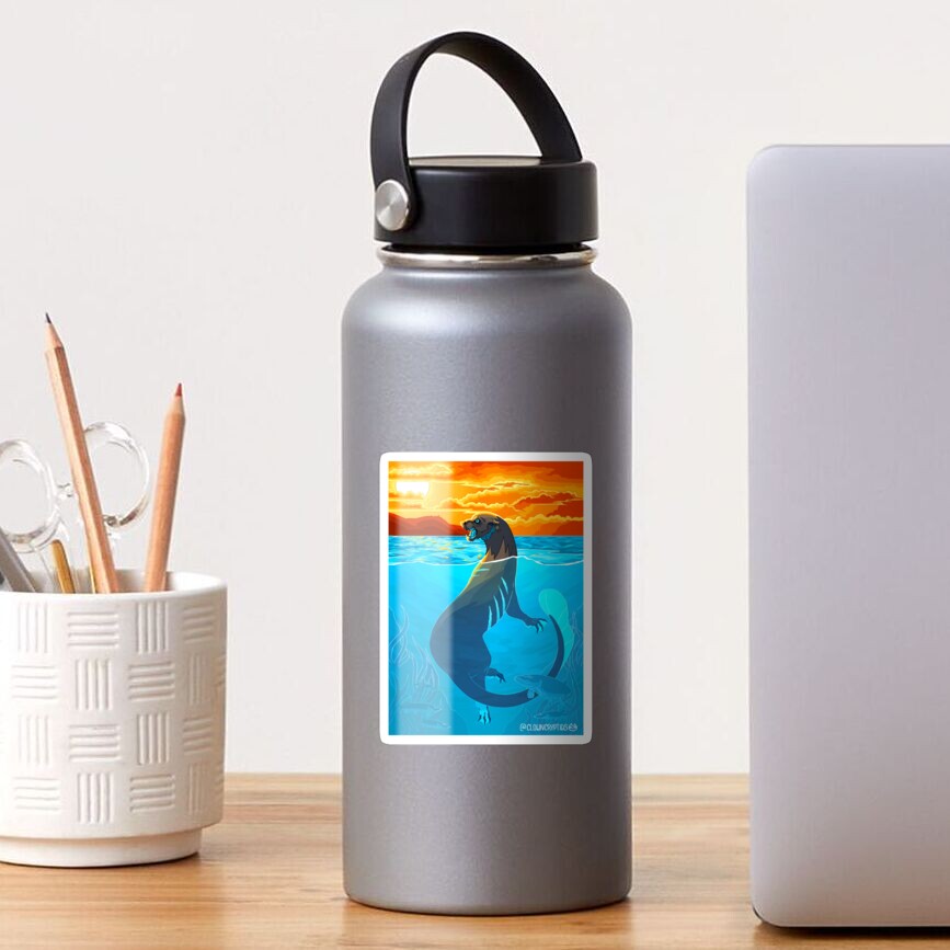 Poster for Sale mit "King Otter - Irish Cryptid" von ClownCryptids ...