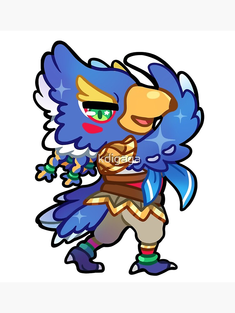 Impression artistique « Chibi Champion Revali », par kdigaga | Redbubble