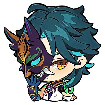 "Xiao - Genshin Impact Cute masked chibi" Art Print for Sale by ...