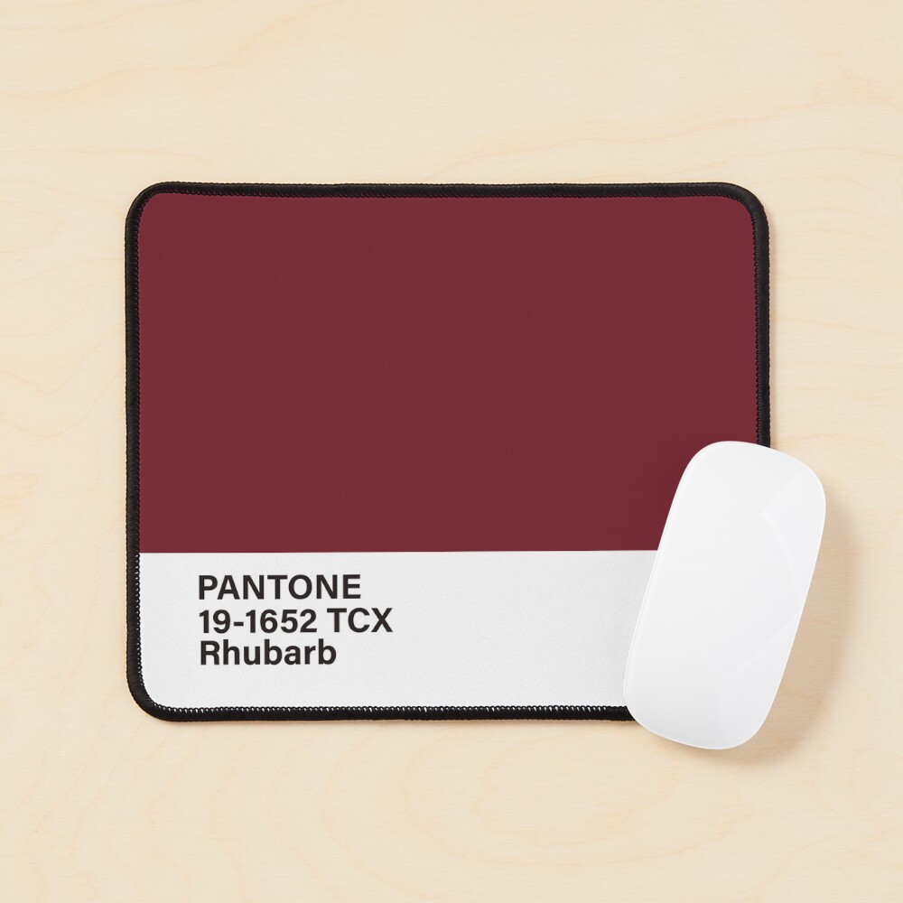 "pantone 19-1652 TCX Rhubarb" Poster for Sale by princessmi-com | Redbubble