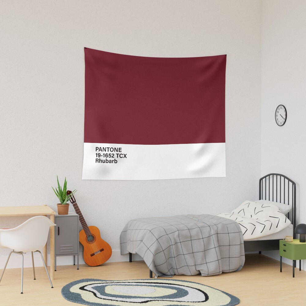 "pantone 19-1652 TCX Rhubarb" Poster for Sale by princessmi-com | Redbubble