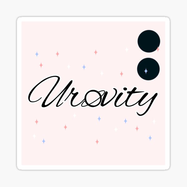 "Uravity Hero Name (Stars w/simple background)" Sticker for Sale by ...