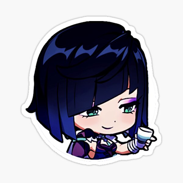 Pegatina «Yelan lindo chibi - genshin impact yelan» de Omagatoki ...