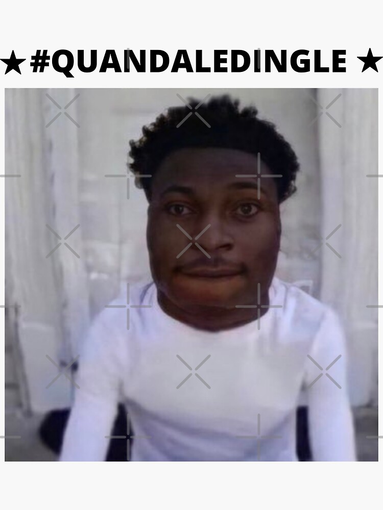 "Quandale Dingle Meme" Sticker for Sale by aitbouali2 | Redbubble