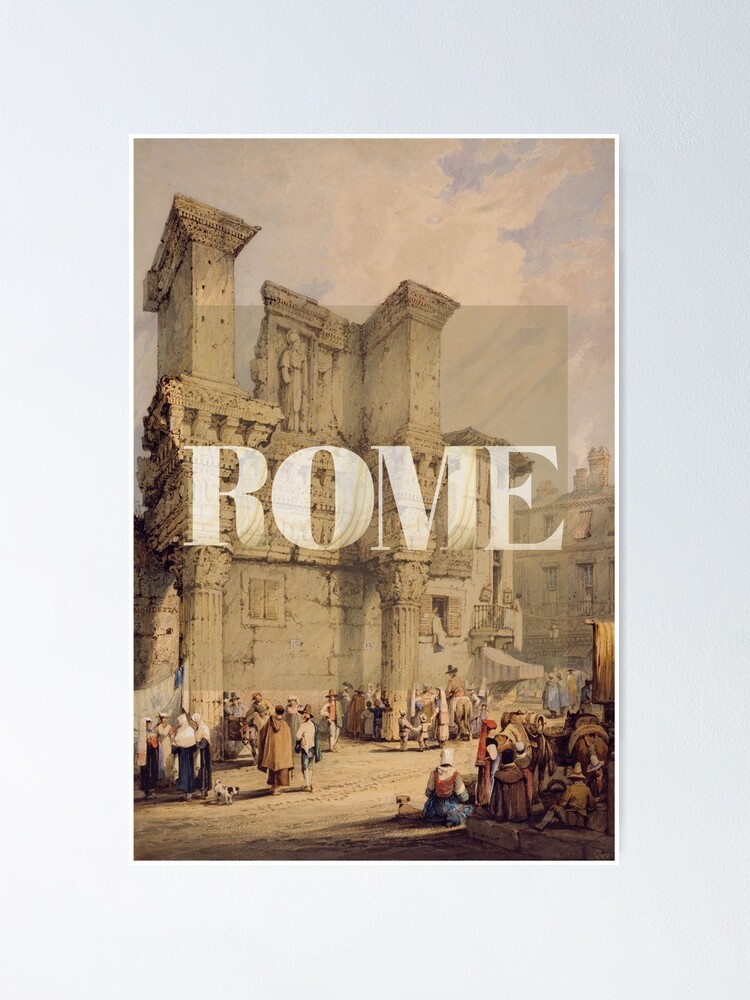 "Ancient Rome" Poster for Sale by AelitaD | Redbubble
