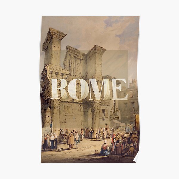 "Ancient Rome" Poster for Sale by AelitaD | Redbubble