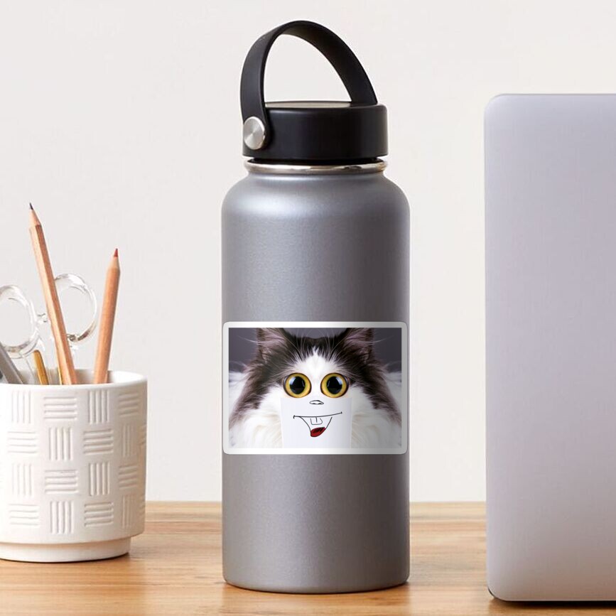 "Cat Pfp , Funy cat" Sticker for Sale by GaliaTati | Redbubble