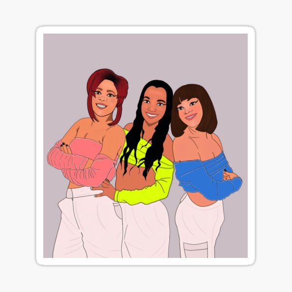 "TLC Cartoon" Sticker for Sale by Moooshopxo | Redbubble