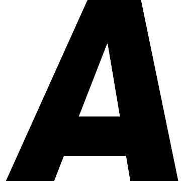 "Letter A Word Song aaa" Sticker for Sale by ZooOfArt | Redbubble