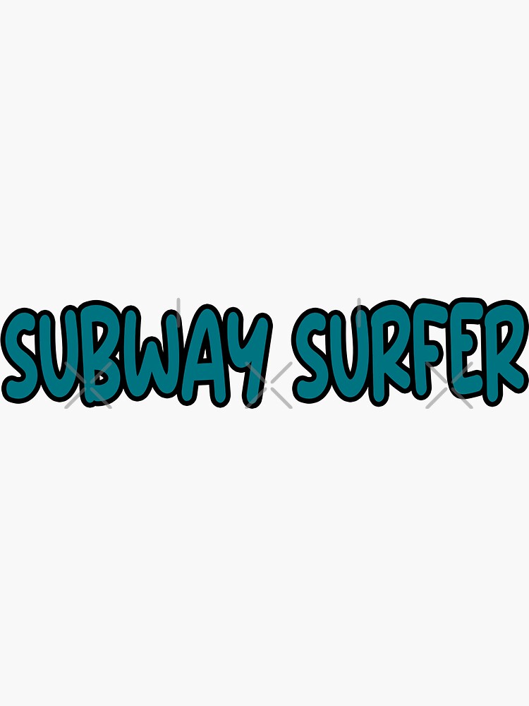 "subway surfer" Sticker for Sale by ArcaneDesign23 | Redbubble