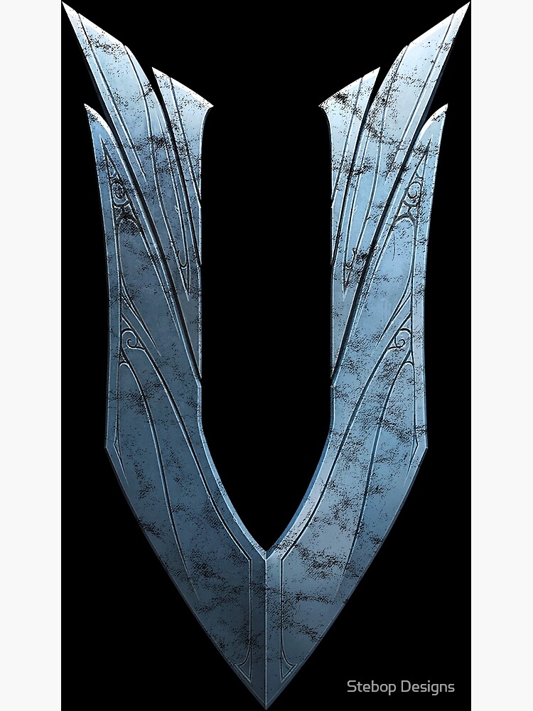 "V Rising Distressed Logo" Art Print for Sale by BrotherOfPerl | Redbubble