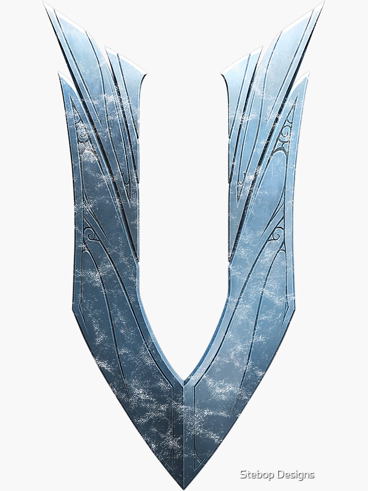 "V Rising Distressed Logo" Sticker for Sale by BrotherOfPerl | Redbubble