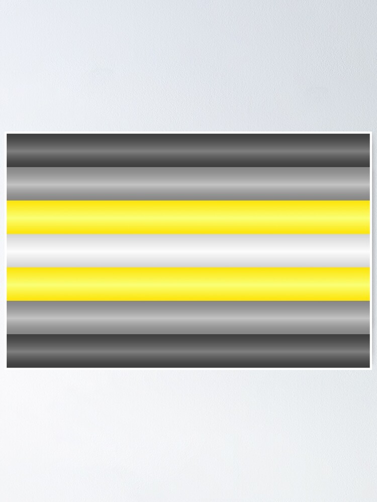 "Demigender Pride Flag" Poster for Sale by NovotnyDesigns | Redbubble