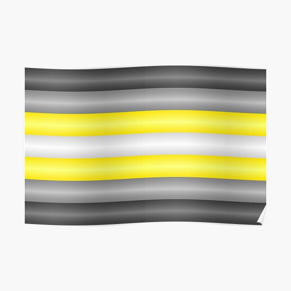 "Demigender Pride Flag" Poster for Sale by NovotnyDesigns | Redbubble