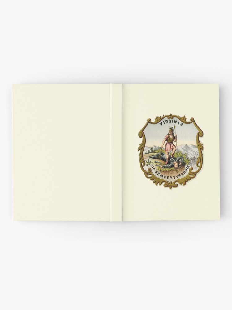 Cuaderno for Sale con la obra «El escudo de armas de Virginia (escudo ...