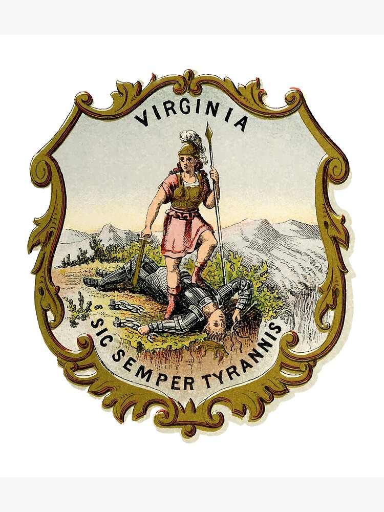 Póster «The Virginia Arms (escudo de armas del estado de Virginia)» de ...
