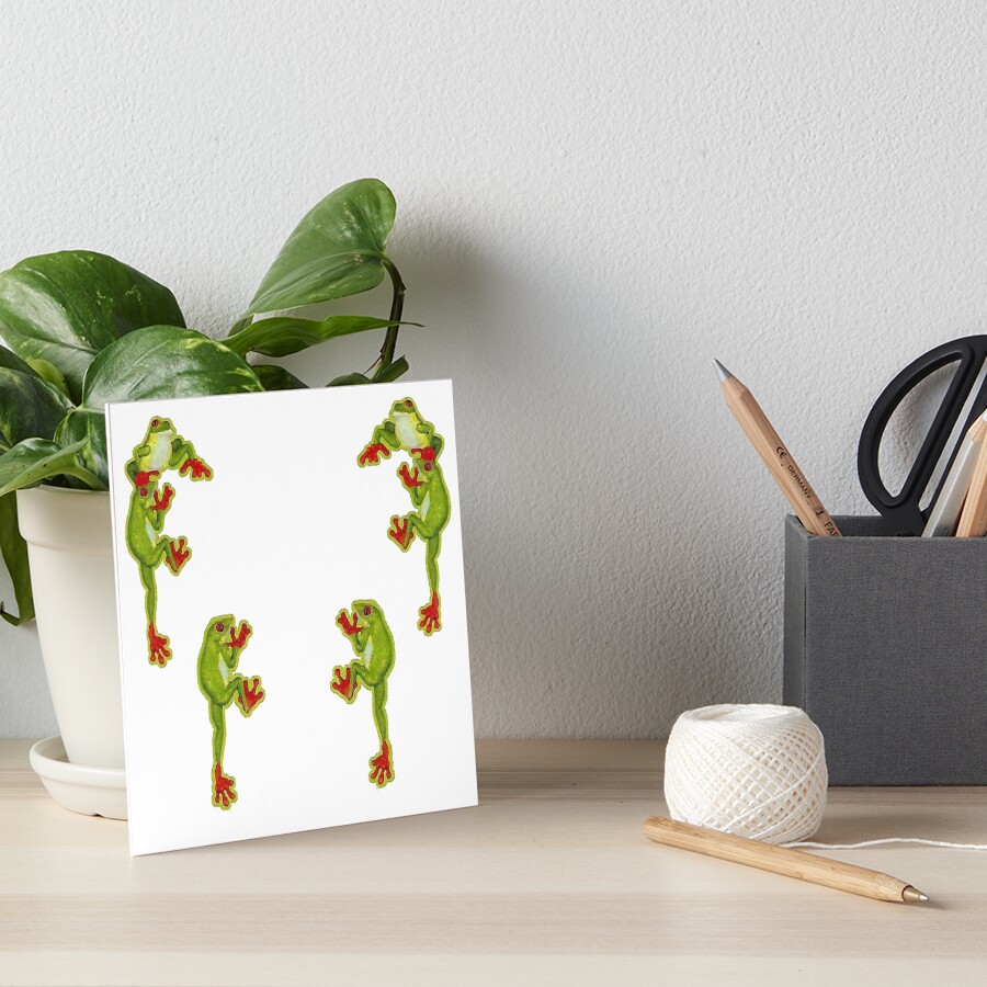 "Y2K frogs" Art Board Print by GhostLonging | Redbubble