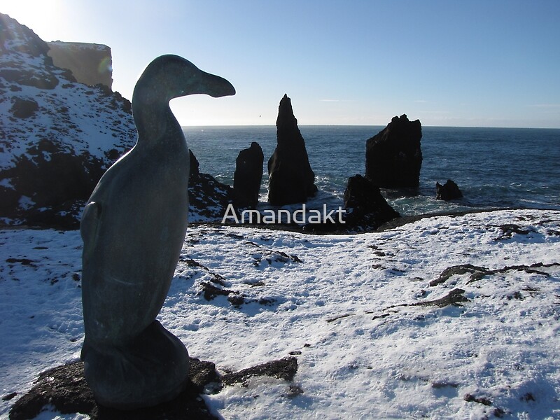 "Last Great Auk in Iceland" by Amandakt | Redbubble
