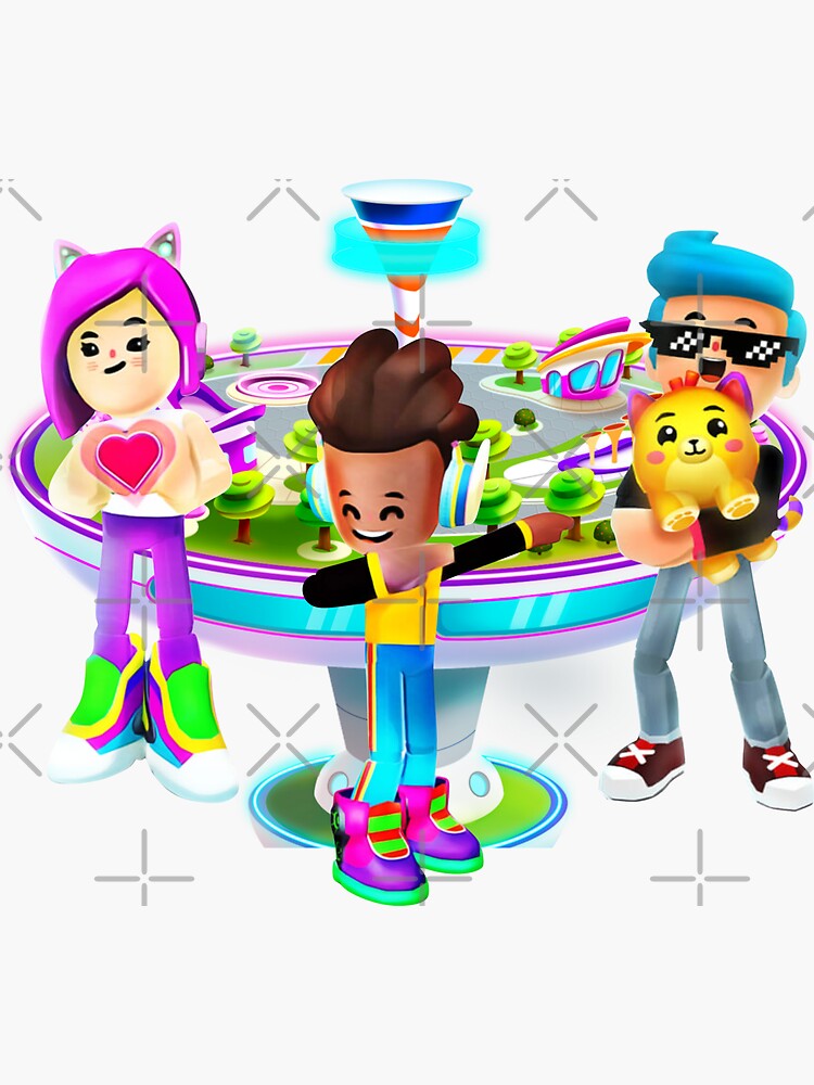 "Pkxd game for kids, mobile games " Sticker for Sale by Nadin2019 ...