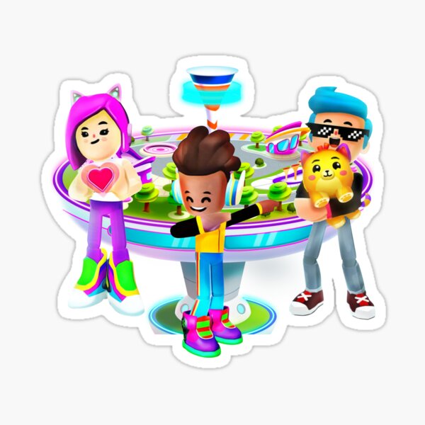 "Pkxd game for kids, mobile games " Sticker for Sale by Nadin2019 ...