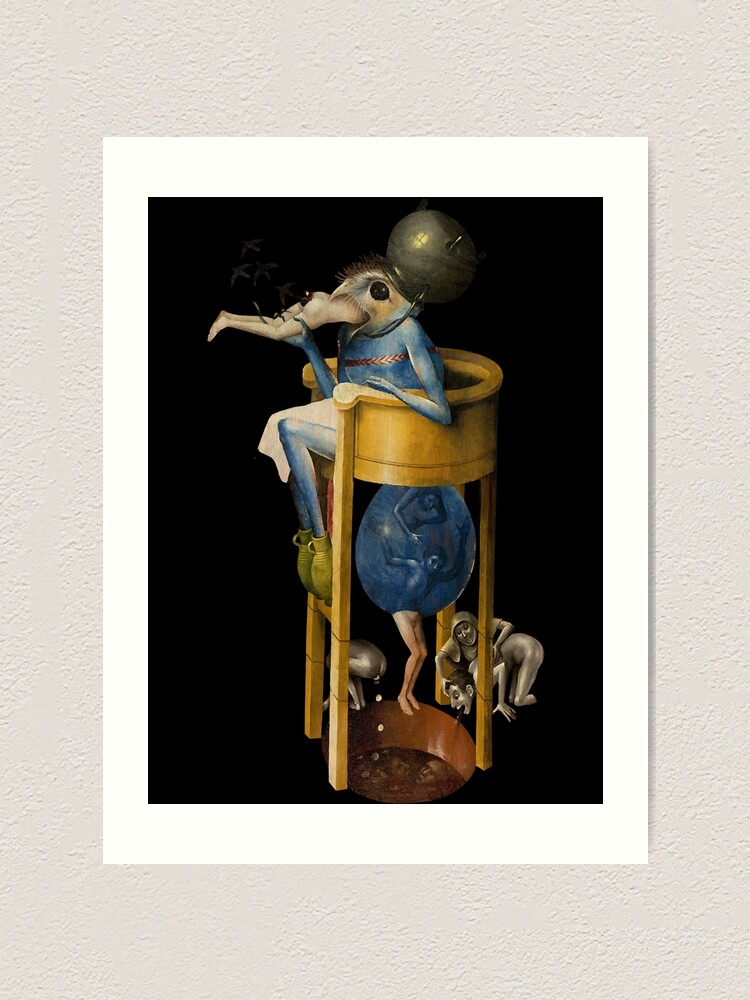 "Hieronymus Bosch - Devil on Night Chair" Art Print for Sale by ...