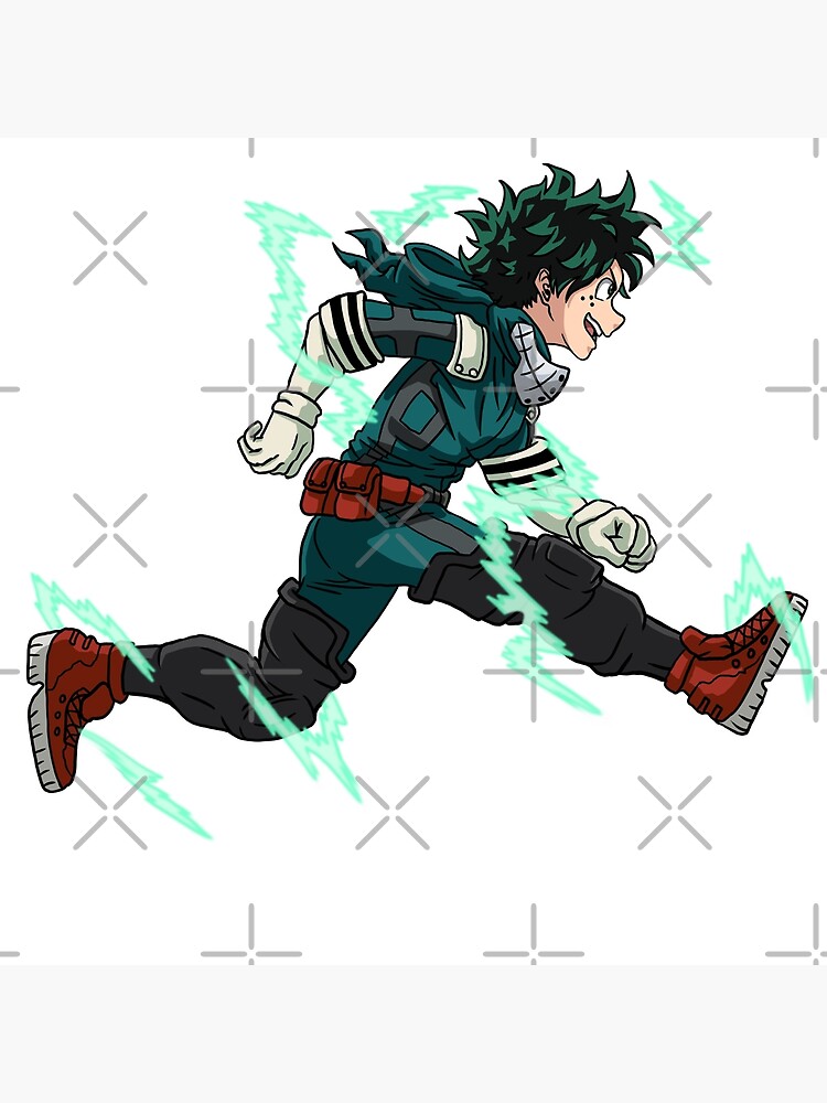 "Deku Sticker" Poster for Sale by H0llyDays | Redbubble