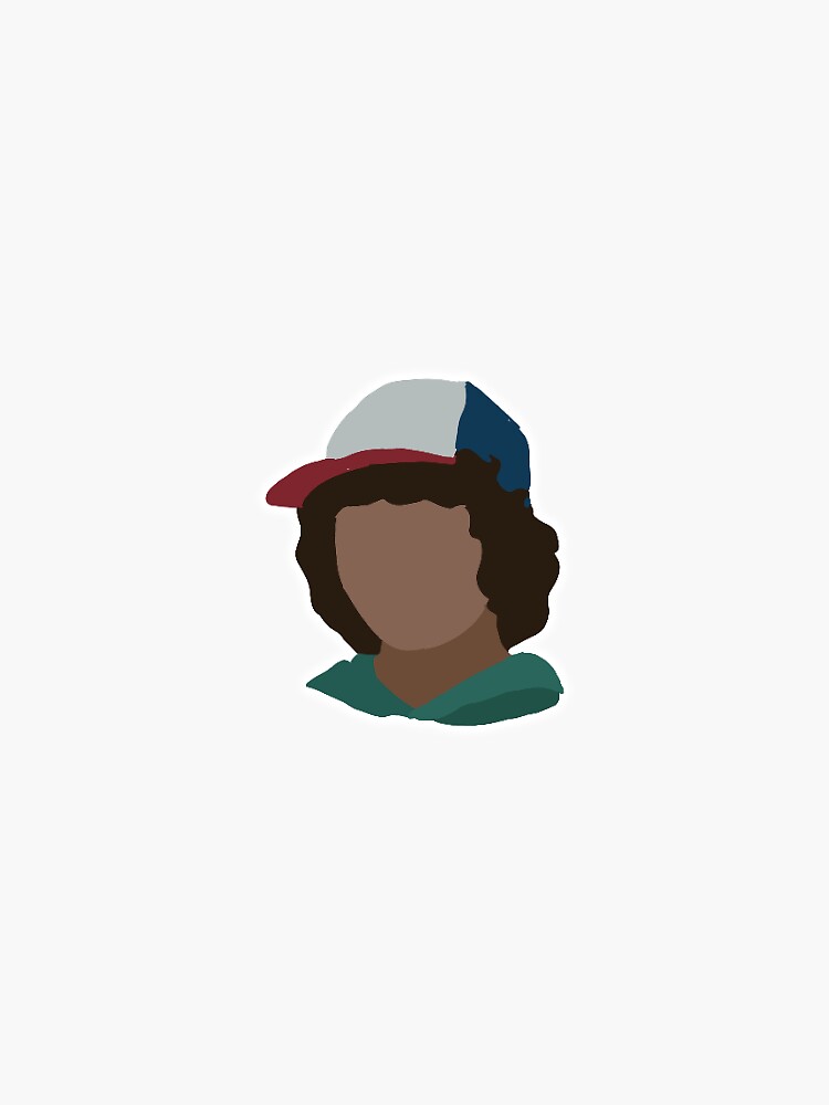 "Dustin form Stranger Things " Sticker for Sale by Donut-duck | Redbubble