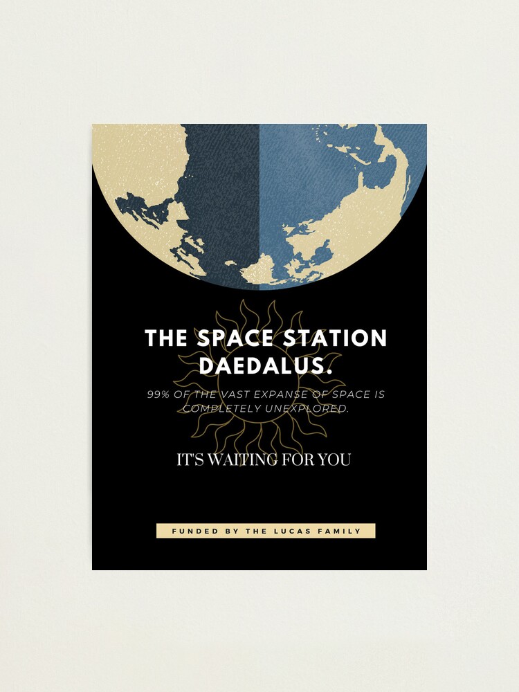 "The Magnus Archives The Space Station Daedalus Poster" Photographic ...