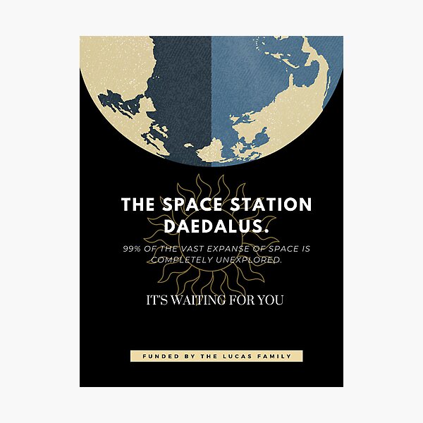 "The Magnus Archives The Space Station Daedalus Poster" Photographic ...