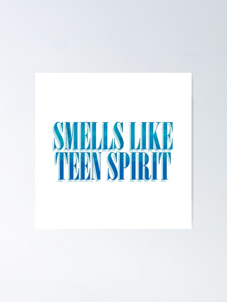 "Teen Spirit - Logo" Poster for Sale by Vince19Drums | Redbubble
