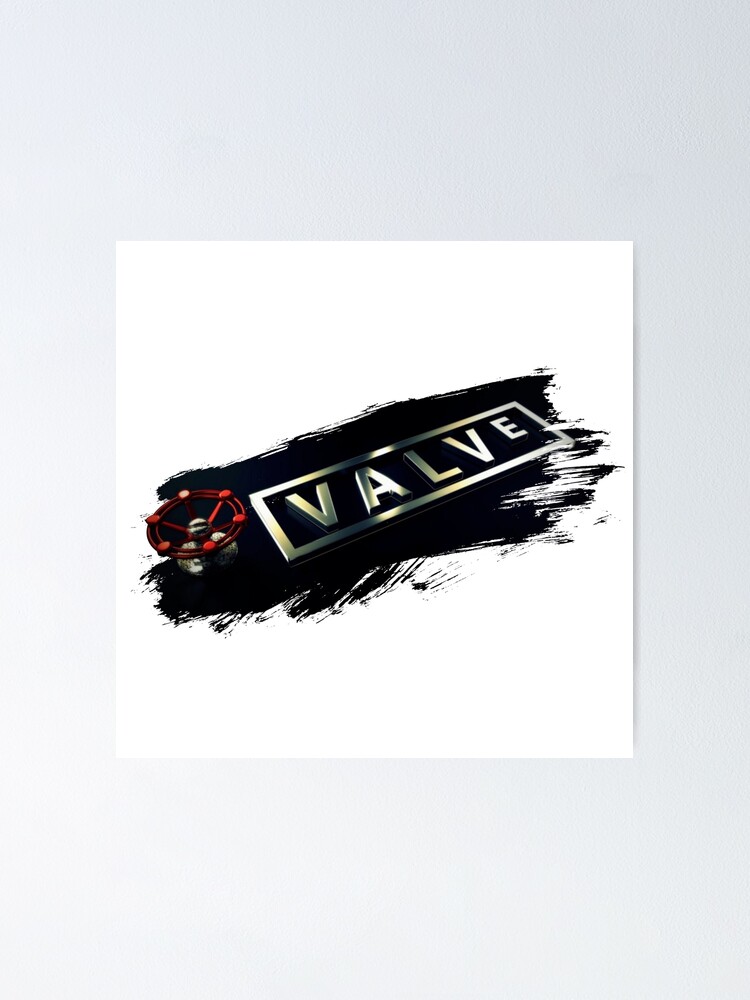 "Valve Logo" Poster for Sale by elita01 | Redbubble