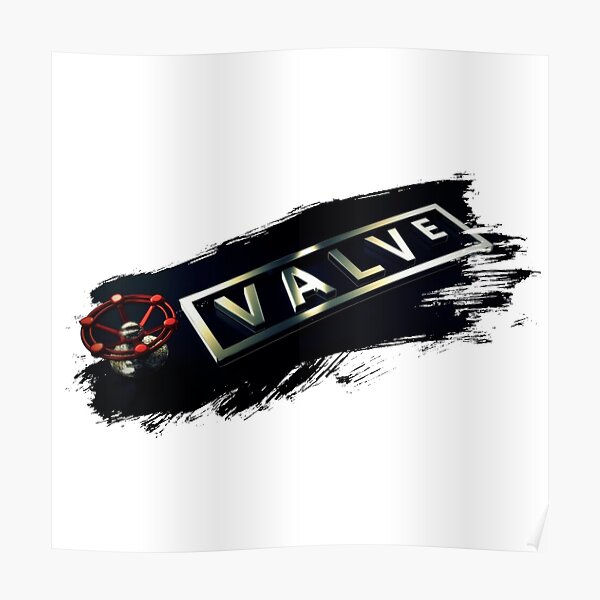 "Valve Logo" Poster for Sale by elita01 | Redbubble