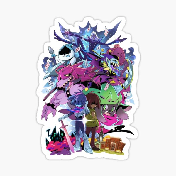 "deltarune" Sticker by badrshop1 | Redbubble