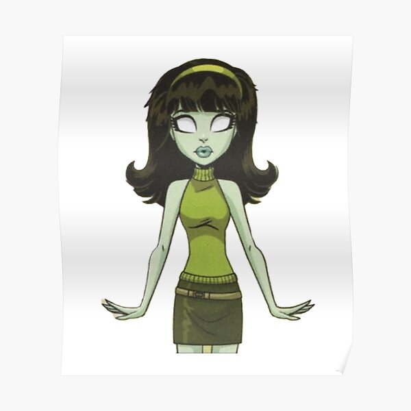 "monster high scarah screams" Poster for Sale by spoiledbratz | Redbubble