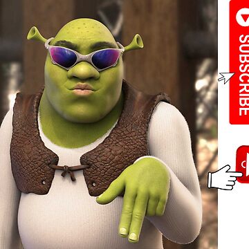 "Shrec meme cool" Sticker by 8Love | Redbubble