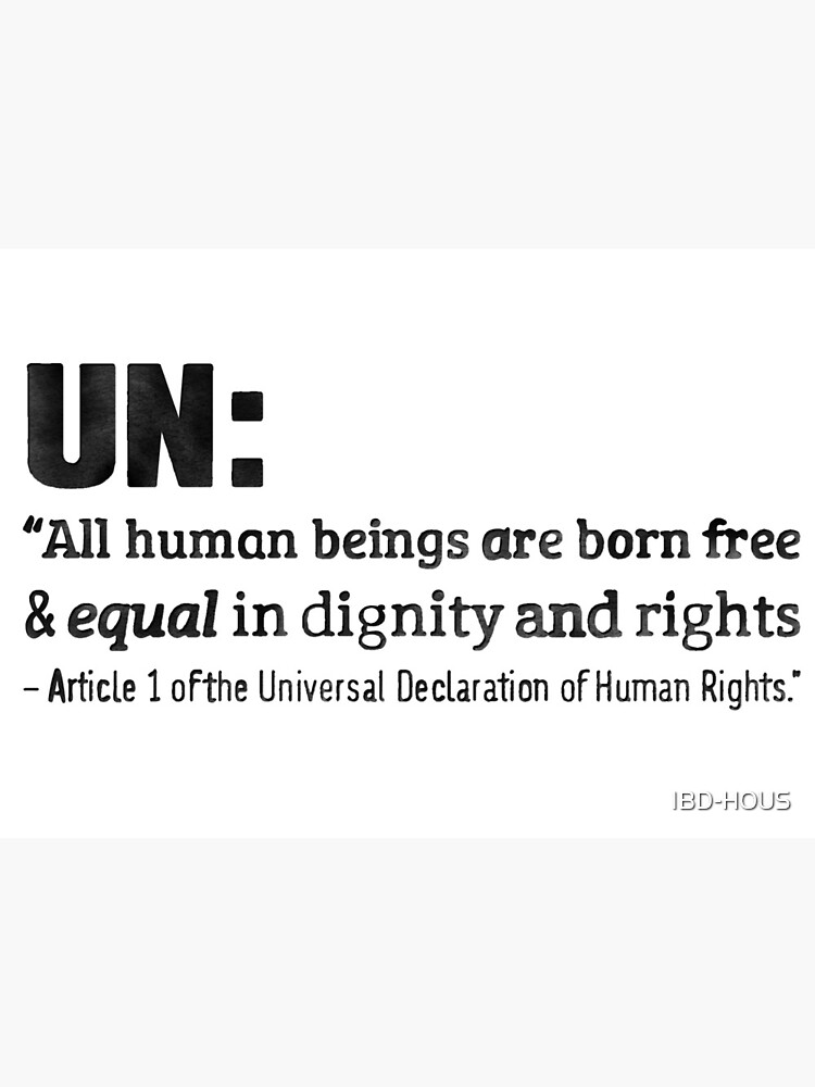 Universal Declaration Of Human Rights Article 1 United Nations