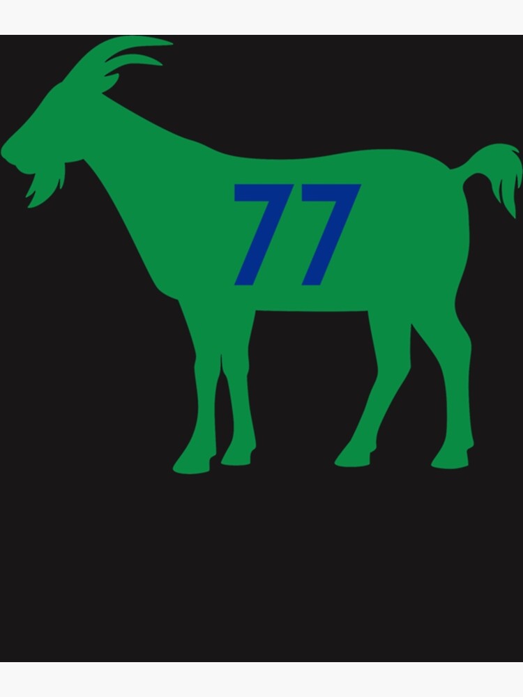 "DAL GOAT - 77 - royal" Poster for Sale by Timoteoj582 | Redbubble