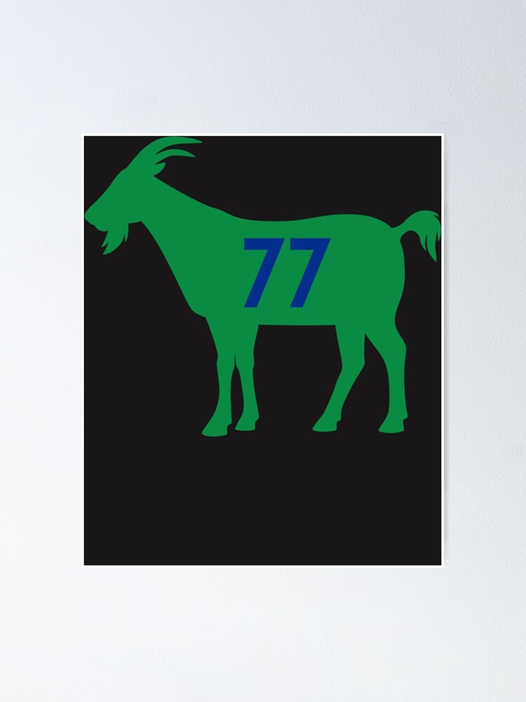 "DAL GOAT - 77 - royal" Poster for Sale by Timoteoj582 | Redbubble