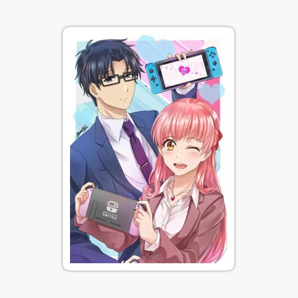 "Wotakoi Hirotaka Nifuji Sticker" Sticker by texashop | Redbubble