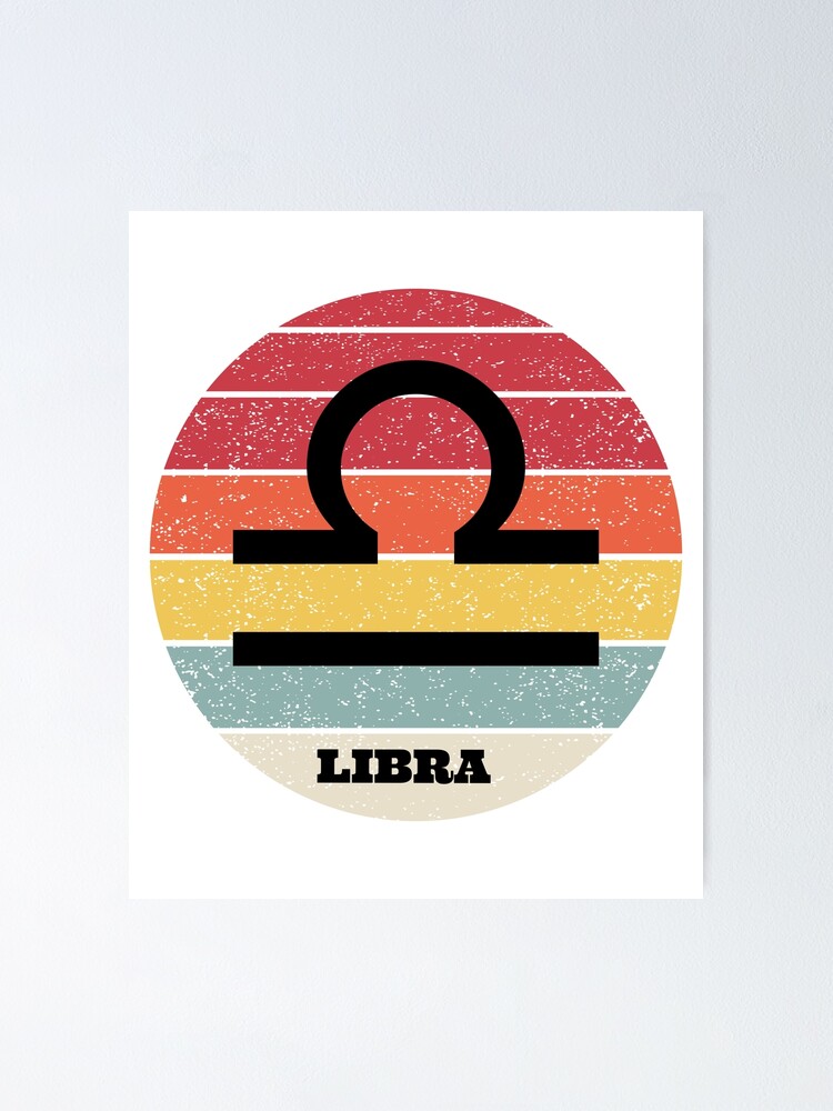 "LIBRA" Poster for Sale by Amlir | Redbubble