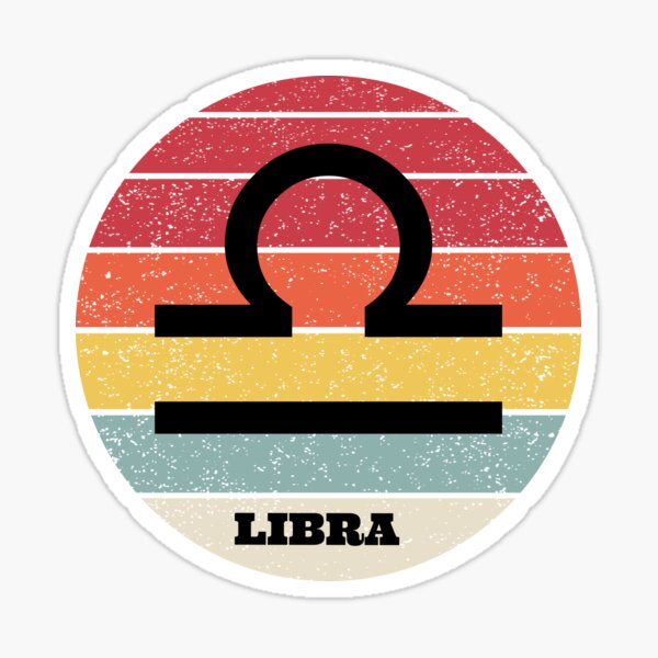 "LIBRA" Sticker for Sale by Amlir | Redbubble