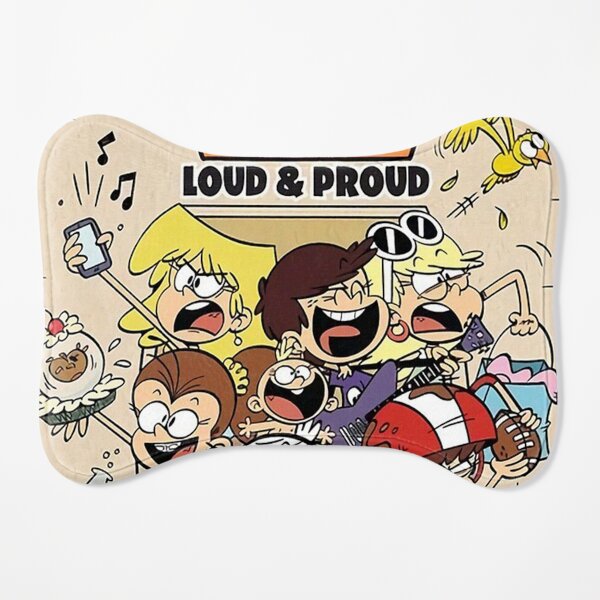 "The Loud House Loud & Proud" Pet Mat for Sale by arlenestick | Redbubble