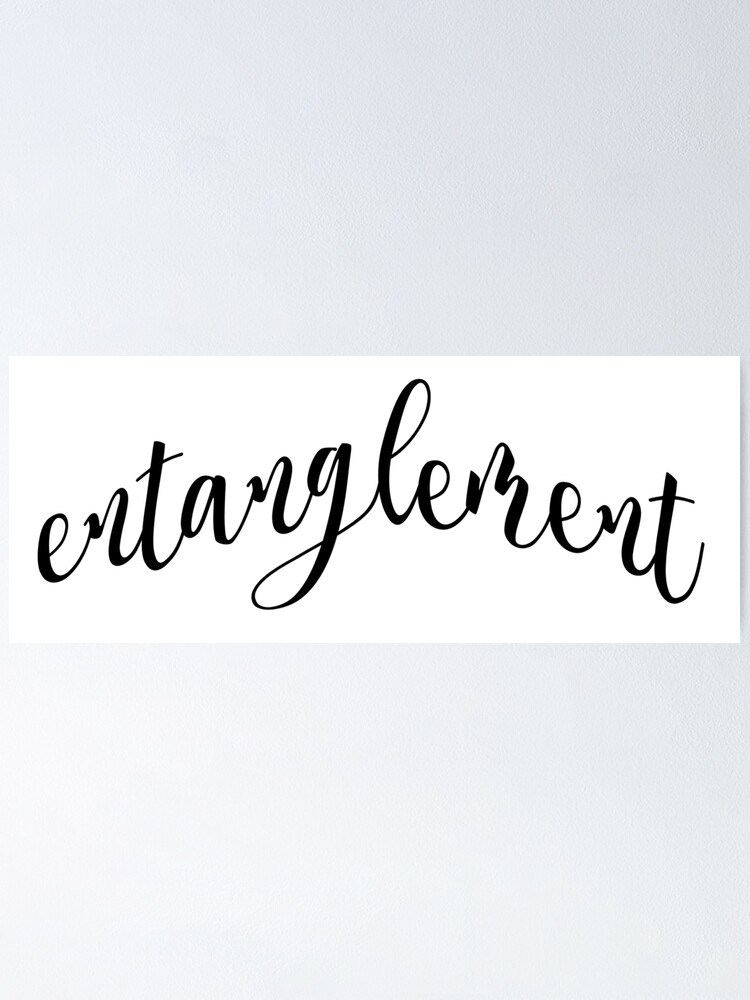 "Entanglement" Poster for Sale by balgrittella | Redbubble