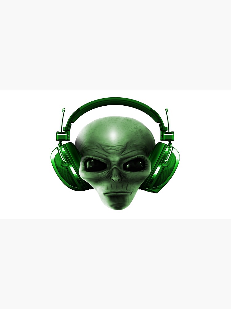 "Alien Headphones" Cap for Sale by surreal77 | Redbubble
