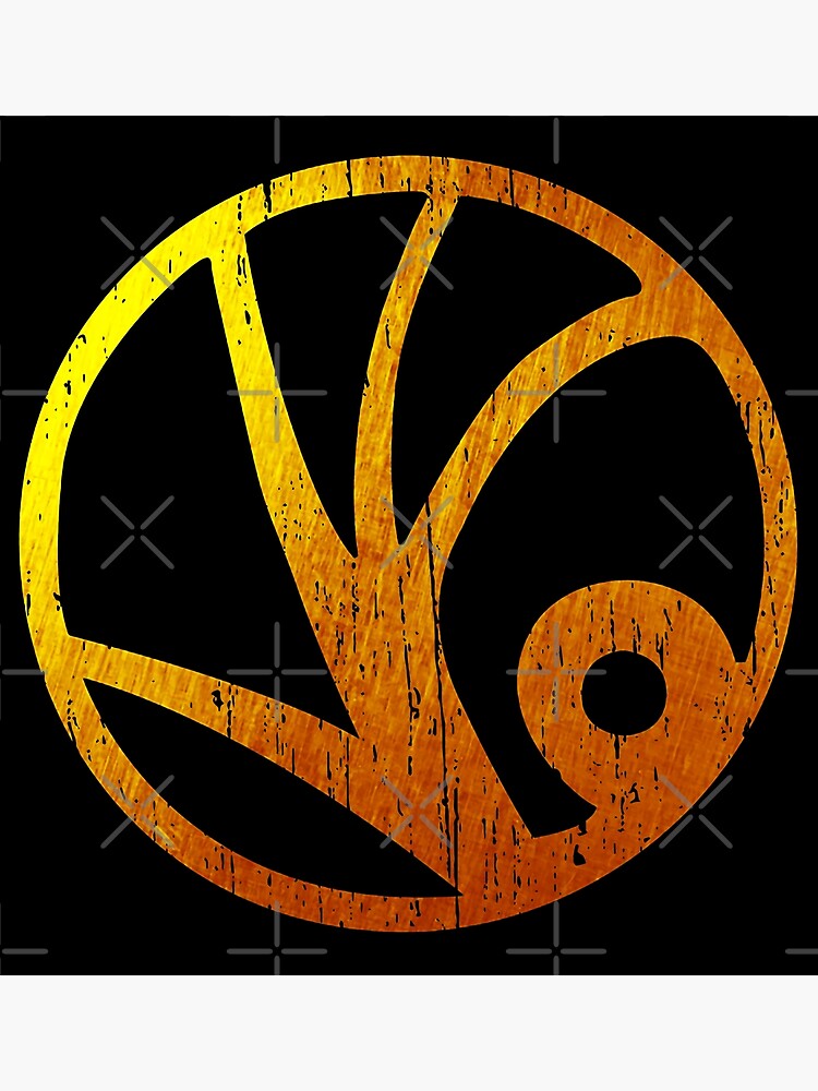 "Orange Emblem Events" Poster for Sale by Joannevander | Redbubble