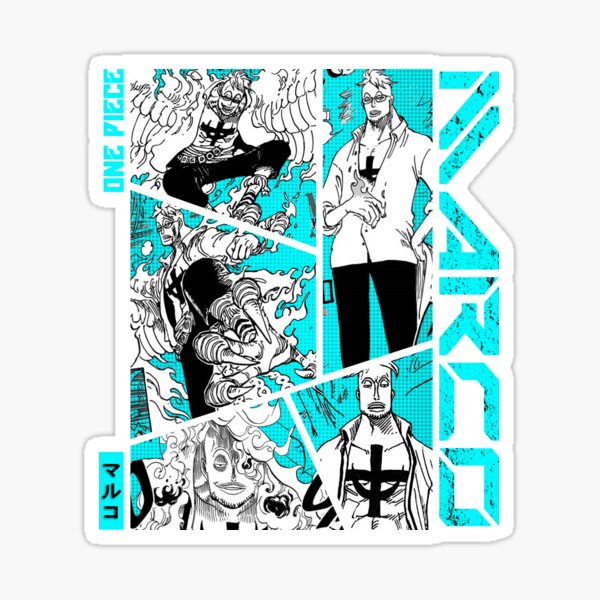"Marco Manga Panel" Sticker for Sale by Nivrowide | Redbubble
