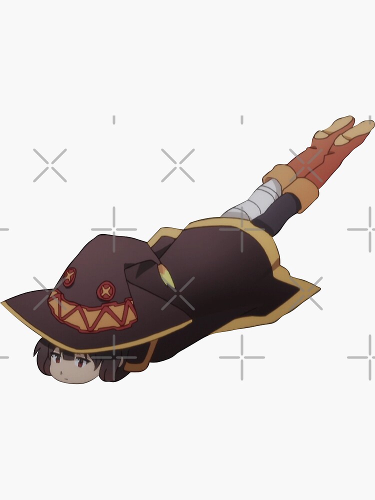 "Megumin Konosuba " Sticker for Sale by snl101 | Redbubble