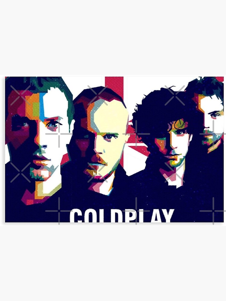 "Cold.play Art" Sticker for Sale by MarliePhillips | Redbubble