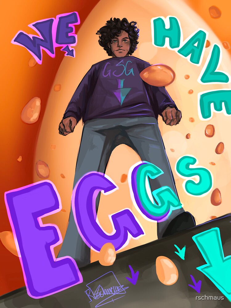 "We Have Eggs — Going South Gaming" Sticker by rschmaus | Redbubble