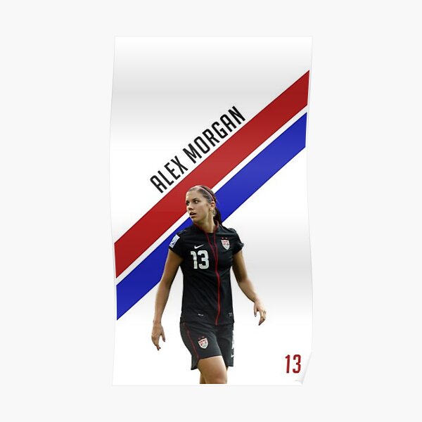 "Alex Morgan" Poster for Sale by anianaii8 | Redbubble